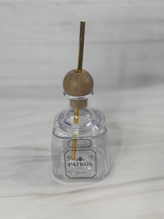 Patron Reusable Cup- With Straw Hole Cork Tan – Mrsheadline The ...