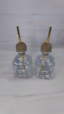 Patron Reusable Cup- With Straw Hole Cork Tan – Mrsheadline The ...