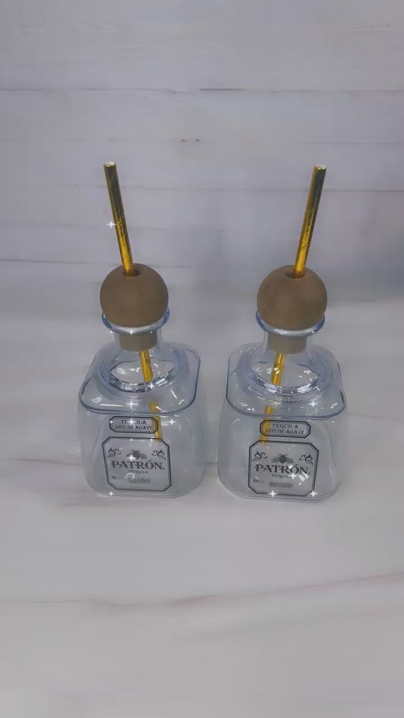 Patron Reusable Cup- With Straw Hole Cork Tan – Mrsheadline The ...